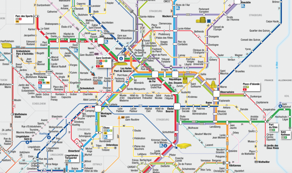 Prendre les transports en commun à Strasbourg - Mon Grand Est