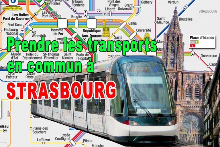 Prendre les transports en commun à Strasbourg - Mon Grand Est
